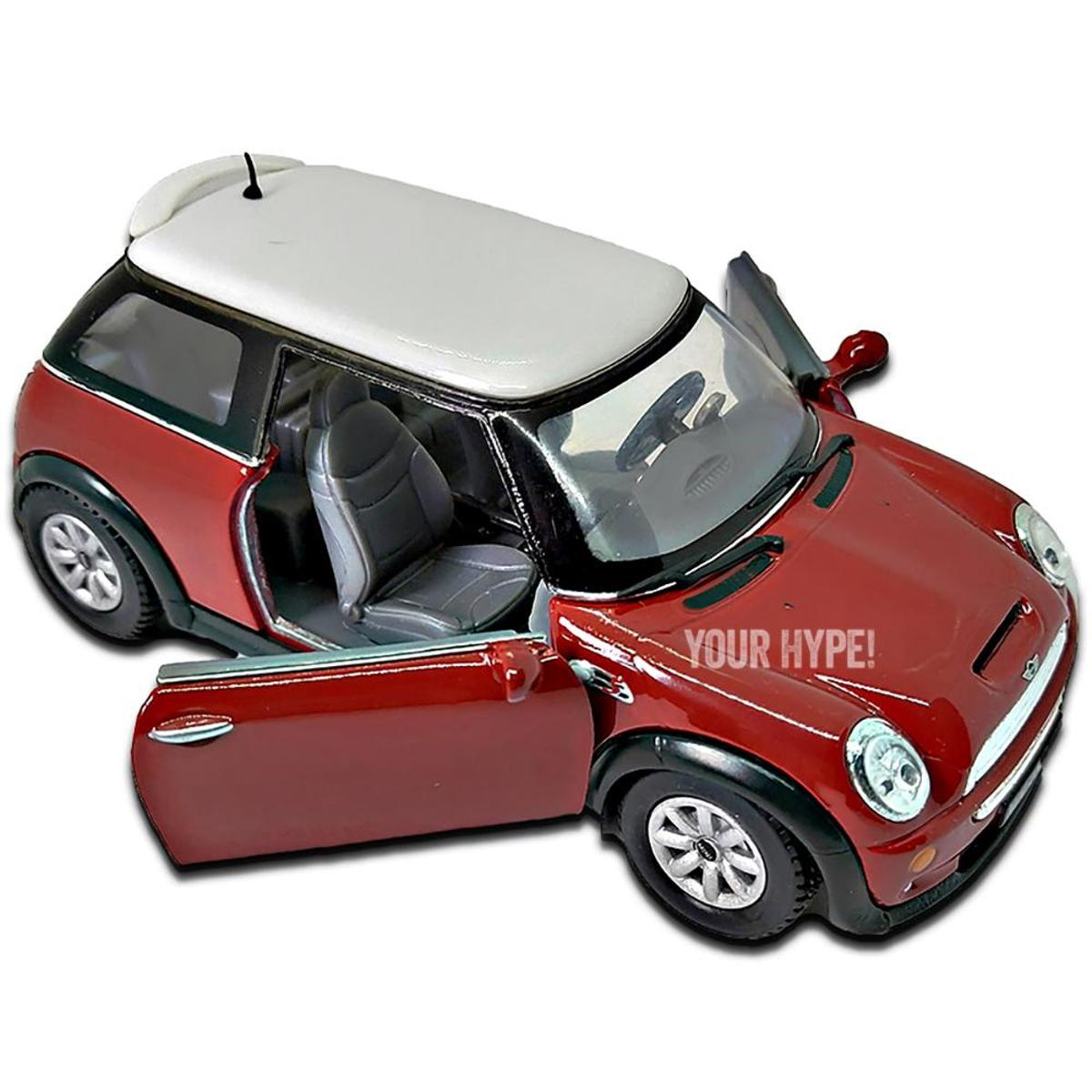 Miniatura Mini Cooper S | Escala 1/32 | 12 CM de Comprimento ...