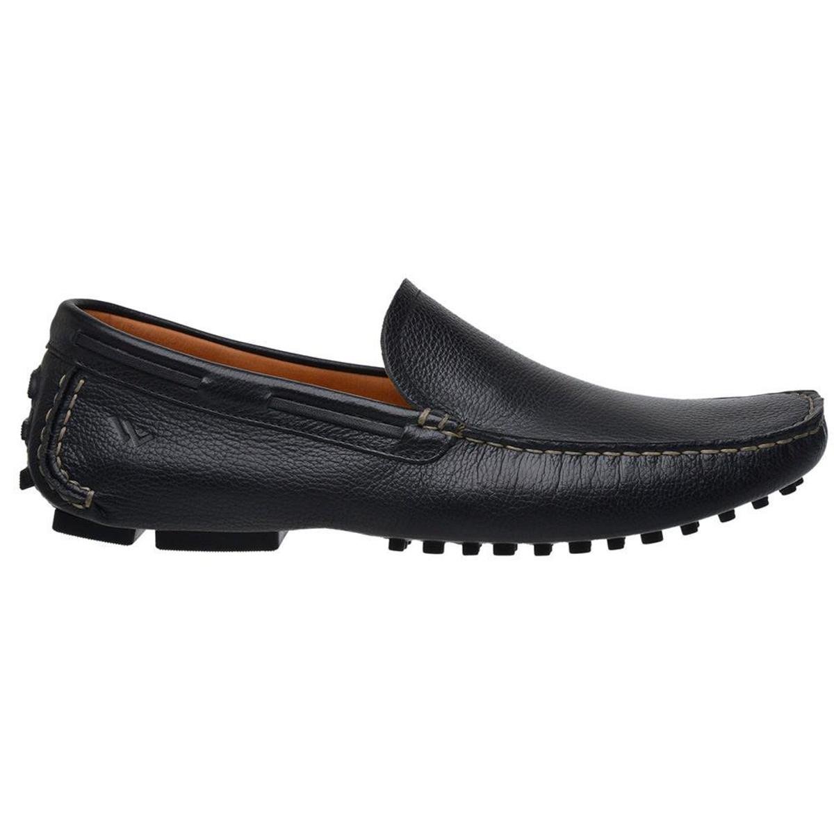 Mocassim Masculino Drive Em Couro Moderno Confortavel e Estiloso ...