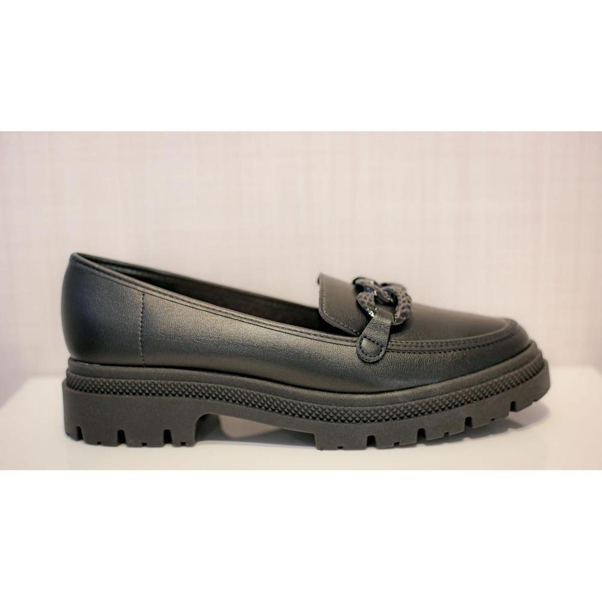 Mocassim Moleca Feminino Preto | Netshoes
