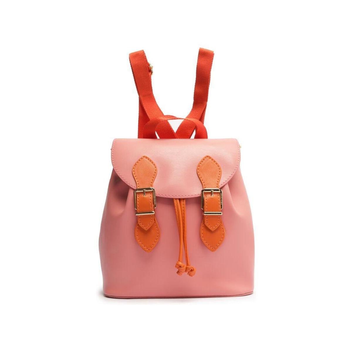 Mochila Anacapri Fivelas Mini 2 Em 1 Confete - Terracota | Netshoes