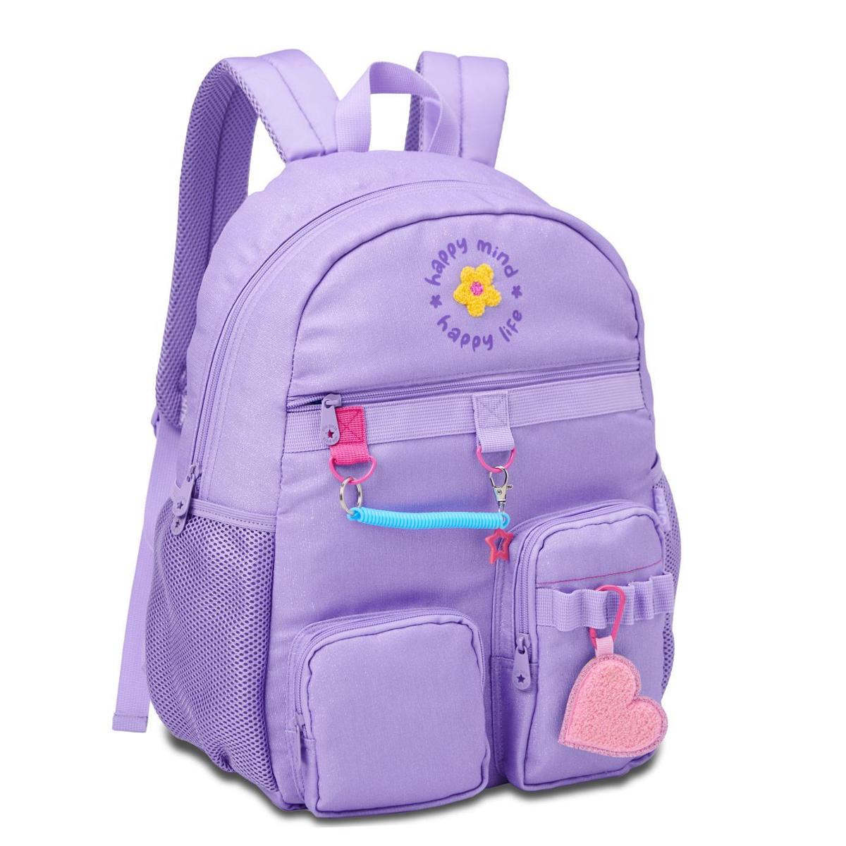 Mochila De Costas Rebecca Bonbon Happy Life Clio Style 2026 - Lilás ...