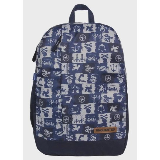 Mochila Dermiwil Escolar Uncharted Notebook Preta - Preto | Netshoes