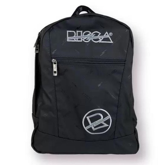 MOCHILA EMBORRACHADA RISCA 9078 PRETO - Preto | Netshoes