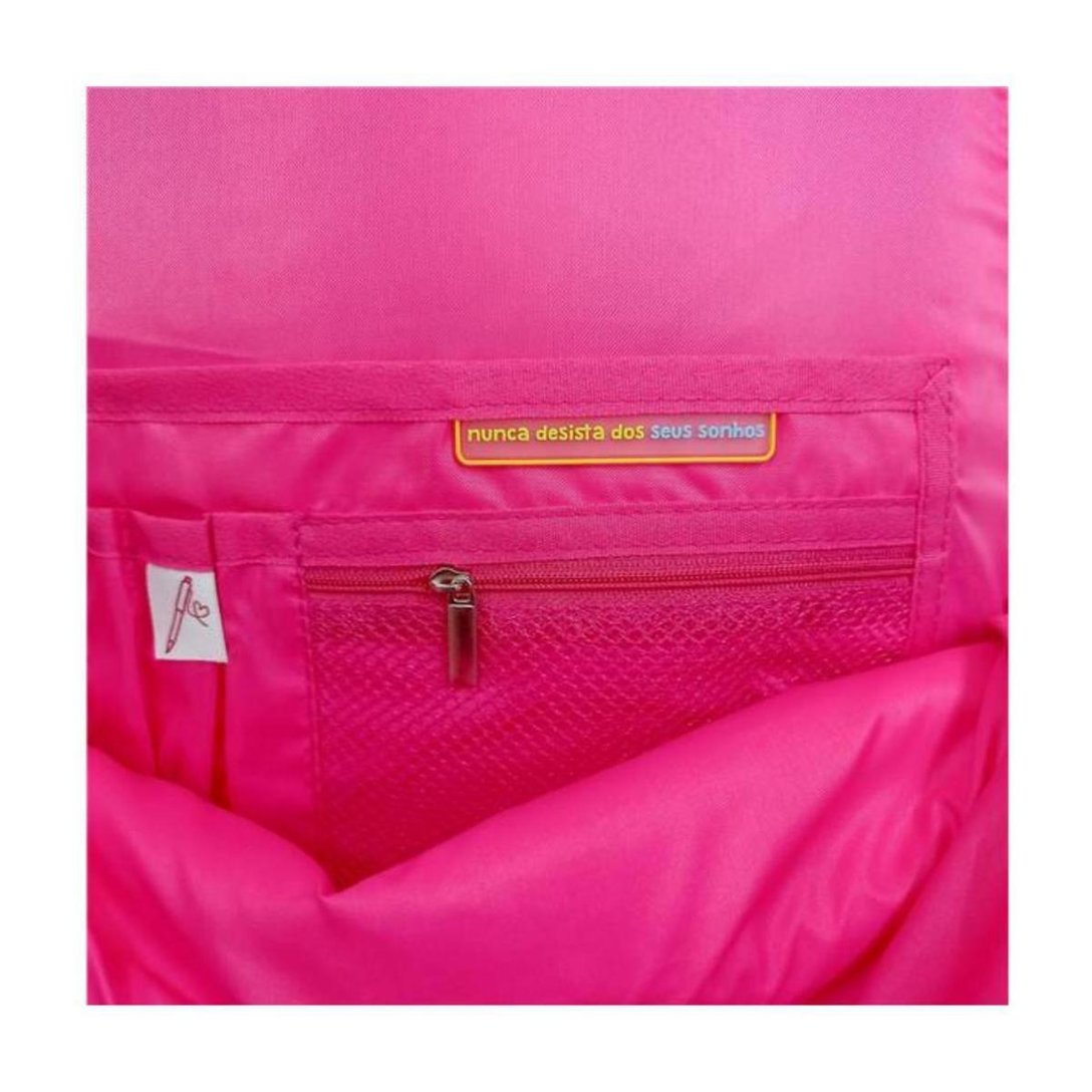 Mochila Escolar de Costas Luluca LU24600 - Rosa+Verde | Netshoes