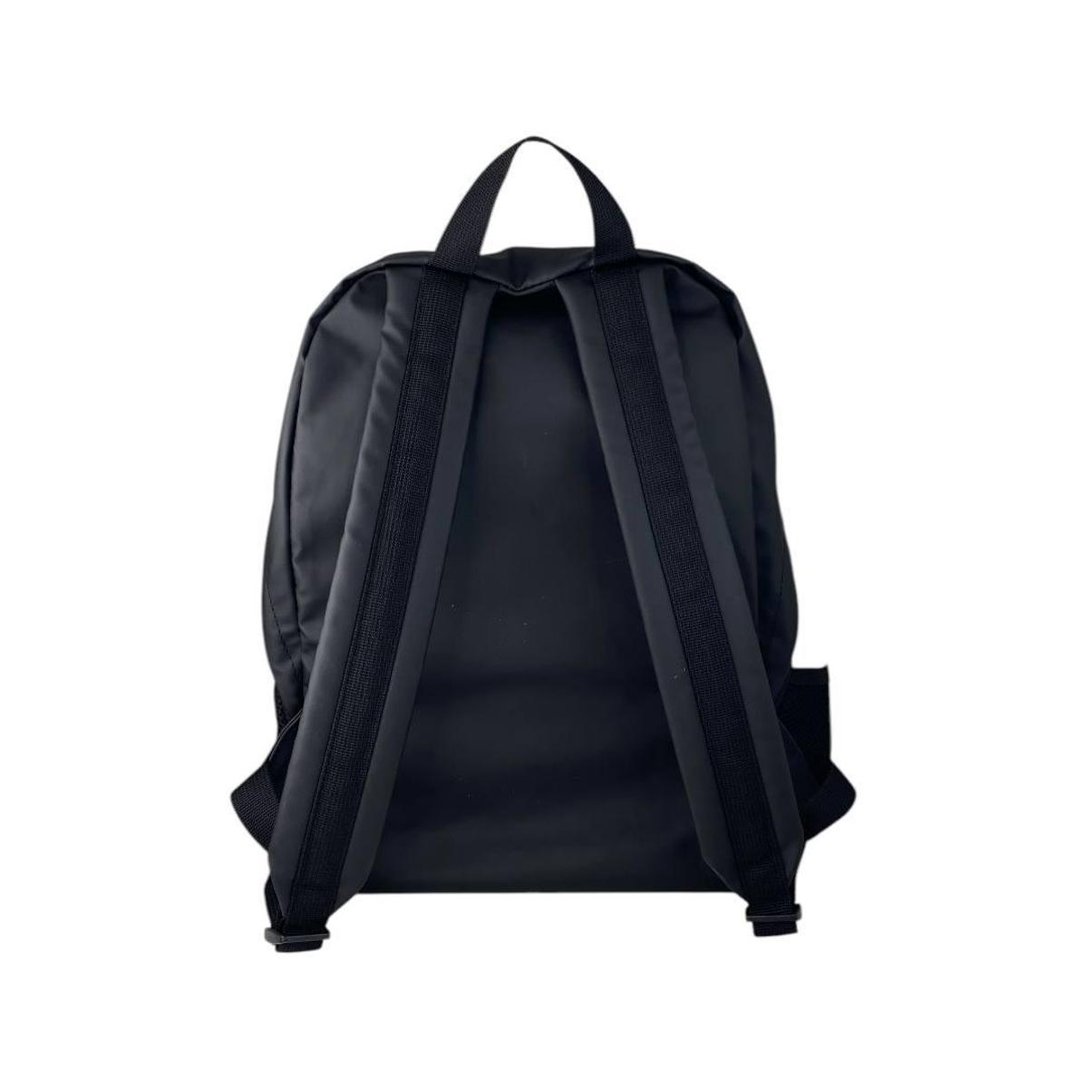 Mochila Escolar Juvenil Emborrachada Risca 9078 - Preto | Netshoes