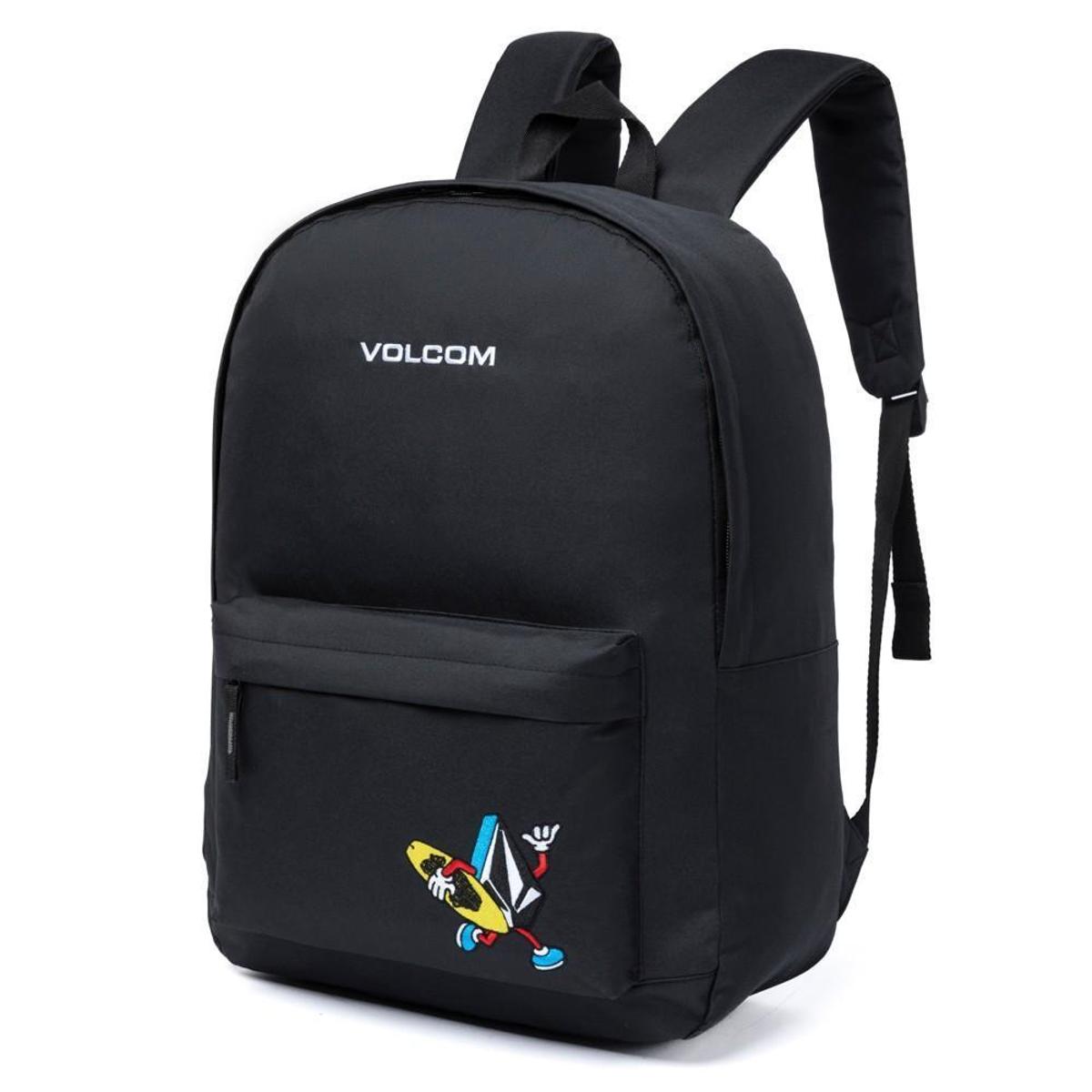 Mochila Escolar Volcom Masculina Feminina Juvenil Espaçosa Resistente ...