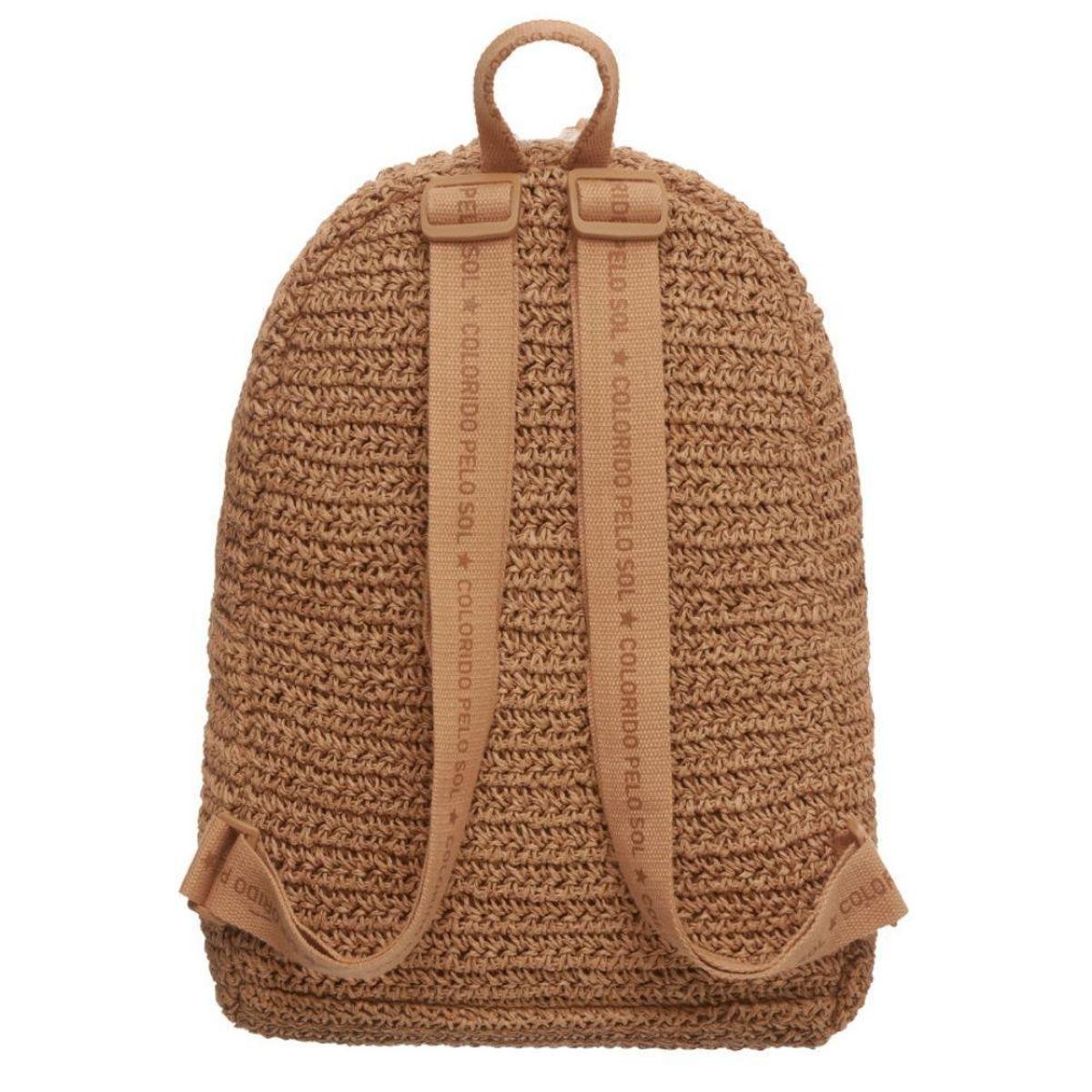 Mochila Farm Xodó Estampada Jardim De Verão - Marrom | Netshoes