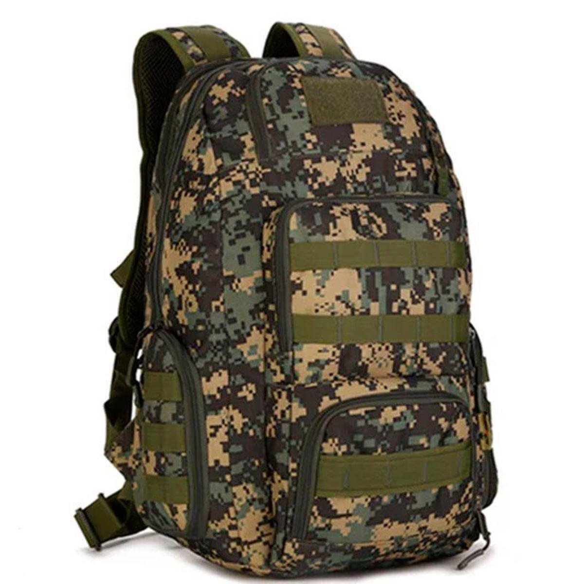 Mochila Mala Bolsa 25L Camuflada Casual Acampamento Semi Impermeáve ...