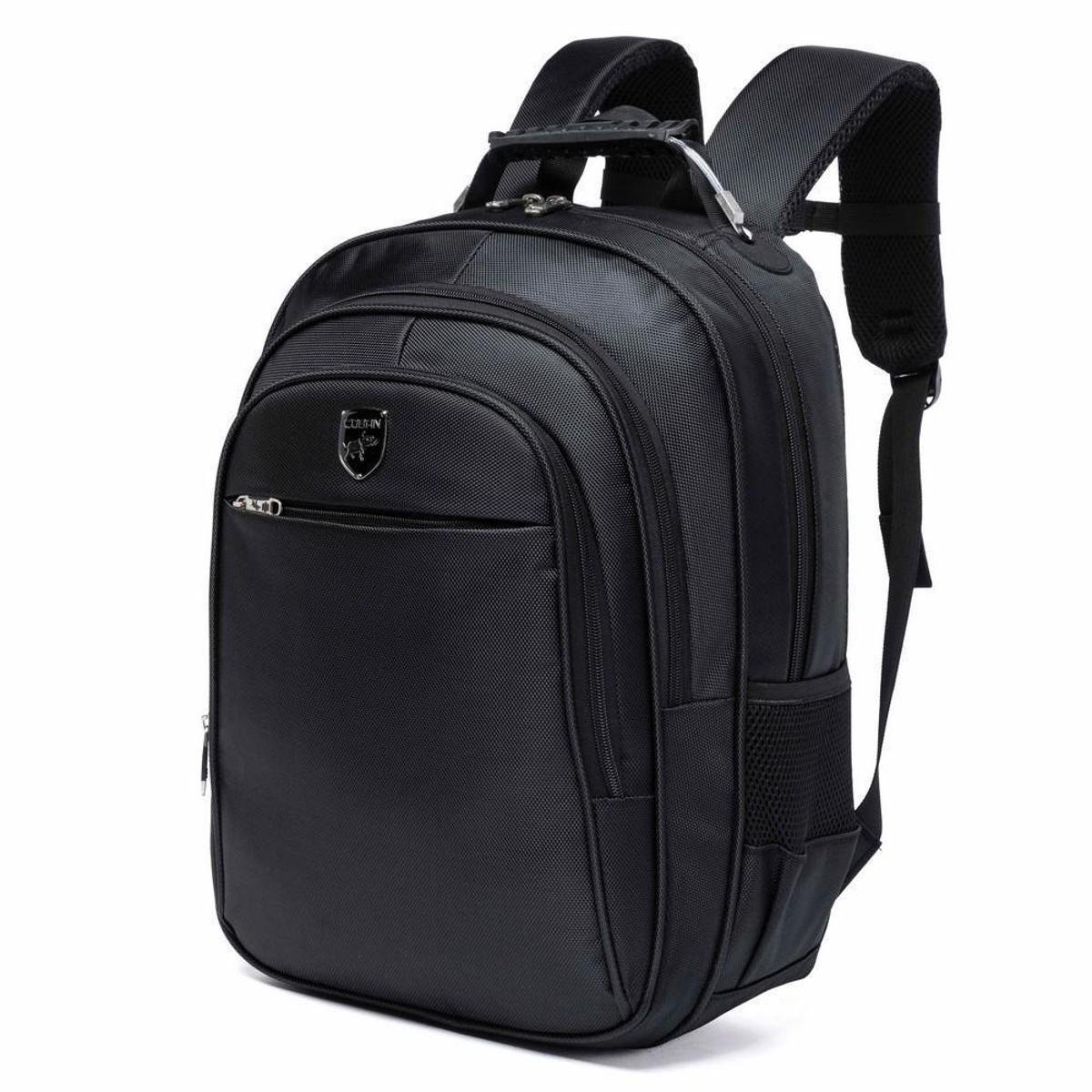 Mochila Masculina Impermeável Resistente Para Notebook - Preto | Netshoes