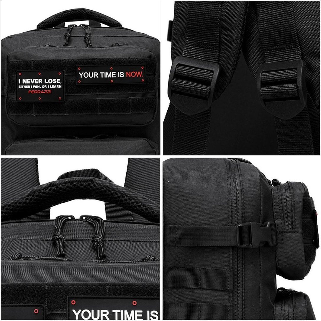 Mochila Militar Notebook Sistema Molle Camping Resistente Grande Bolsa ...