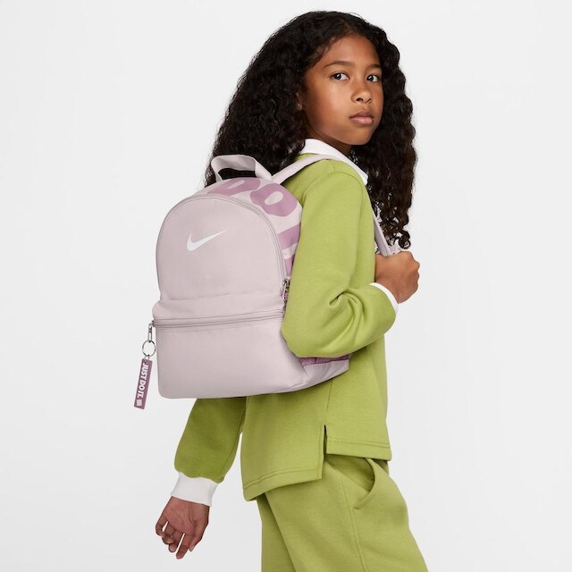 Mochila Nike Brasilia Mini JDI Infantil - Lilás | Netshoes