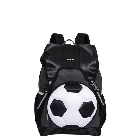 Mochila Sestini Grande 20Y Futebol Preto - Preto | Netshoes