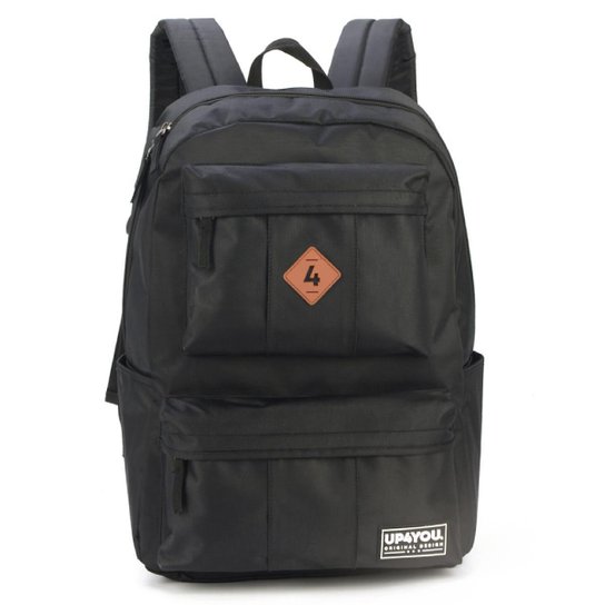 Mochila Up4You Luxcel 46559 - Masculino - Preto | Netshoes