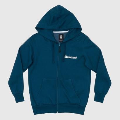 MOLETOM ABER JOINT ZIP TN - PETROLEO - 16 - Preto | Netshoes