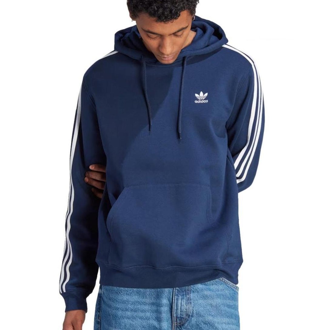 Moletom Canguru Adidas Adicolor Classics Três Lis - Azul | Netshoes