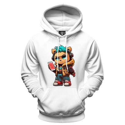 Moletom Coleção Little Bears Urso With Angry Shap Life - Branco | Netshoes