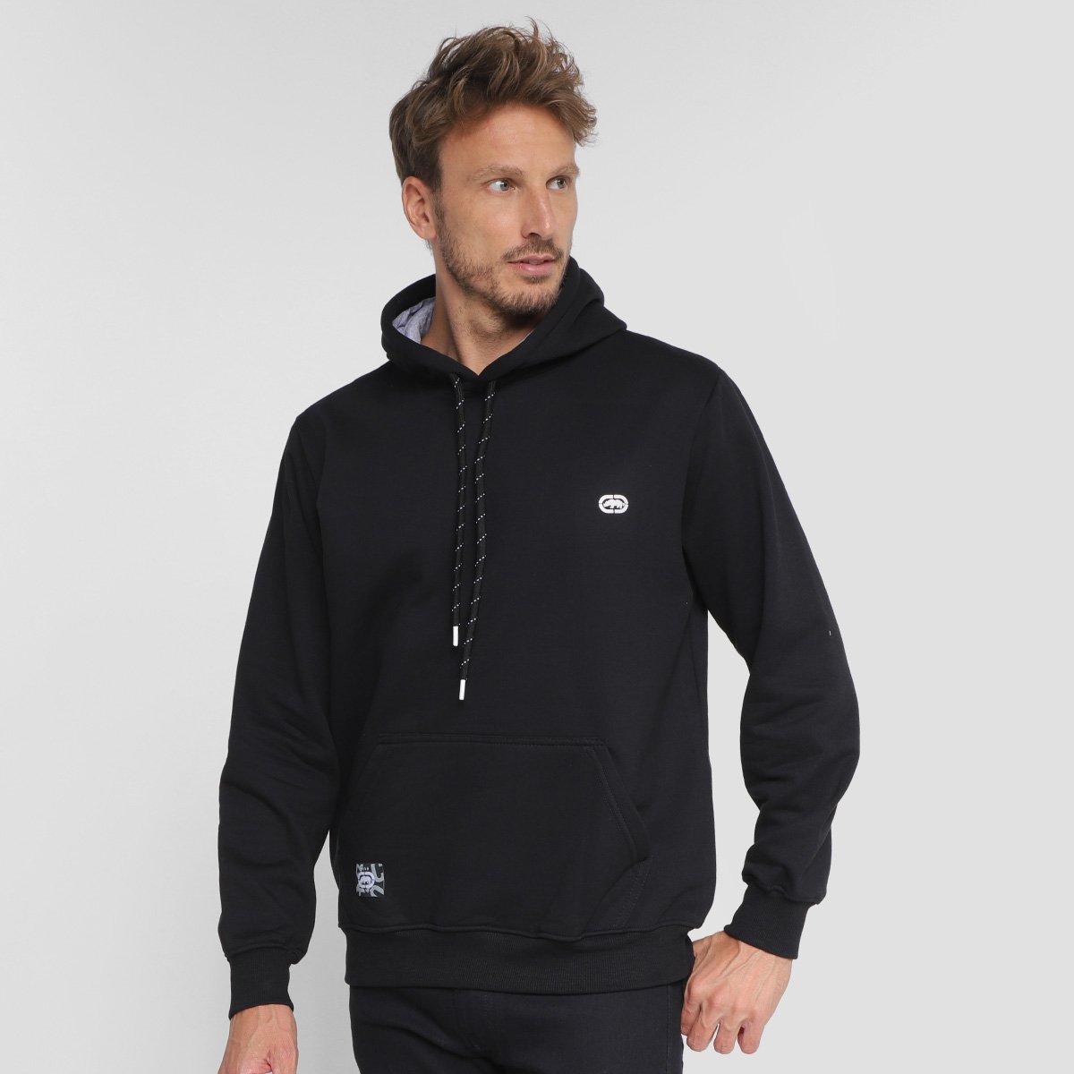 Moletom Ecko Fb Logo Masculino - Preto | Netshoes