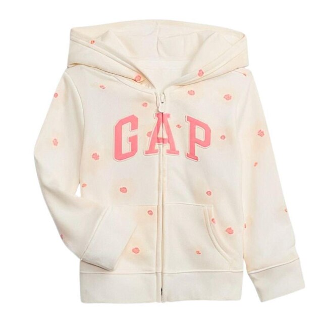 Moletom Infantil Gap Feminino - Branco | Netshoes