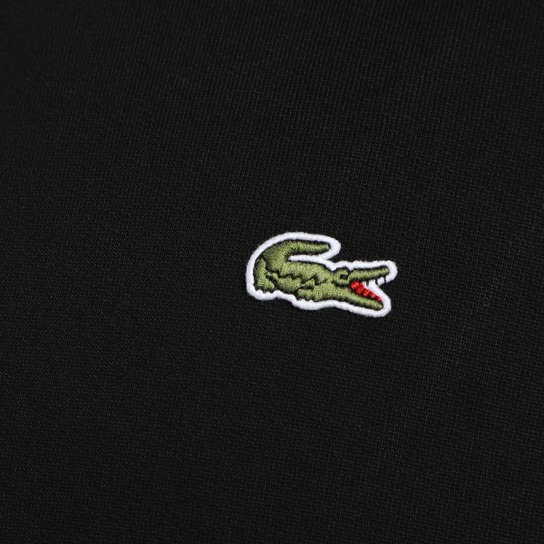 Moletom Lacoste Com Capuz Masculino - Preto | Netshoes