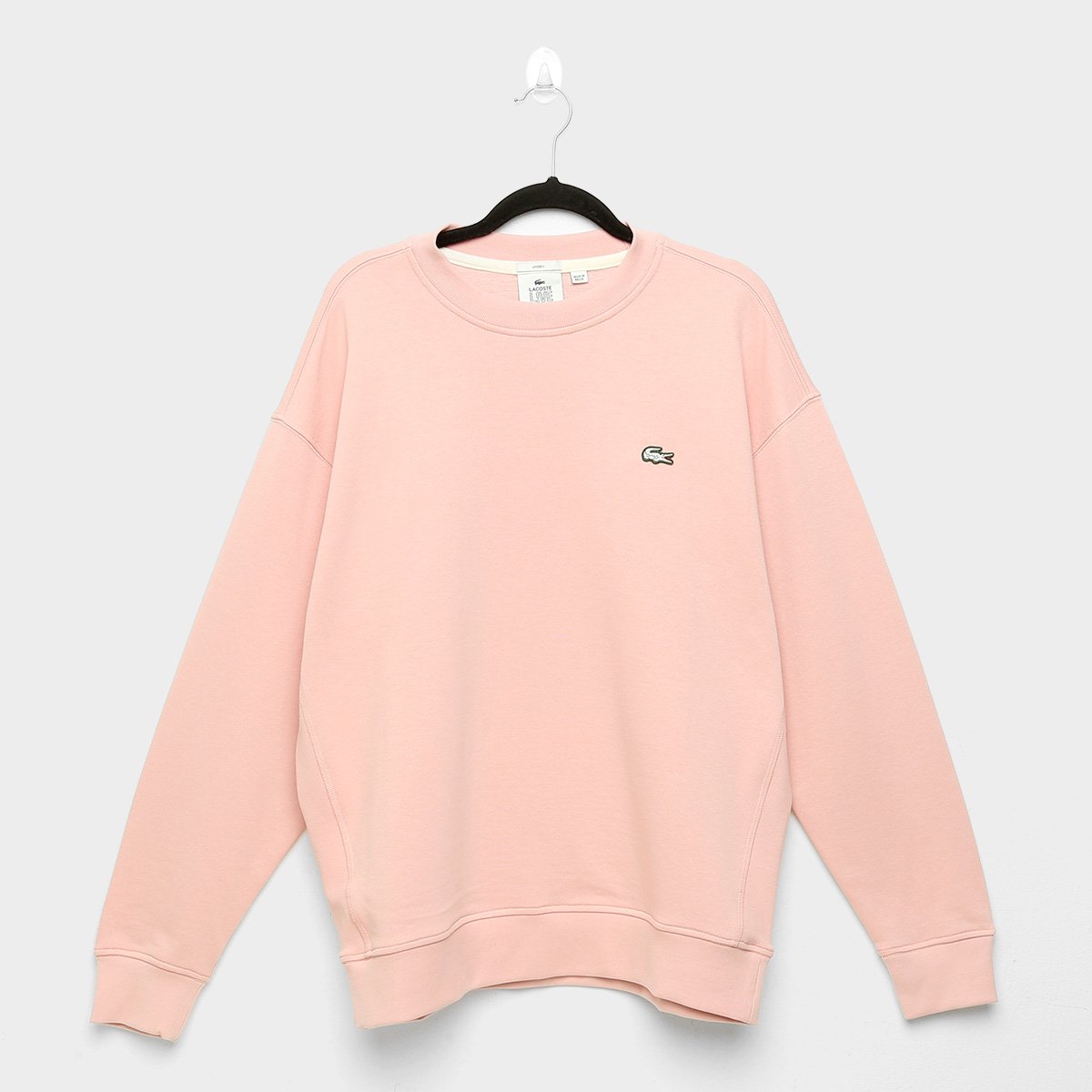 Moletom Lacoste Live Básico Masculino | Netshoes