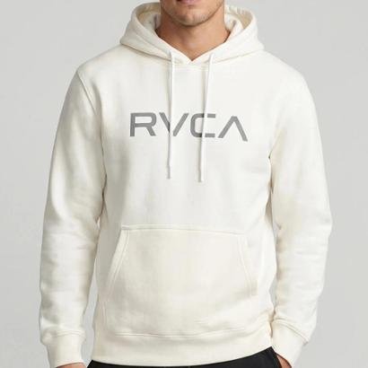 Moletom RVCA Canguru Big RVCA 310G WT26 Masculino - Branco | Netshoes