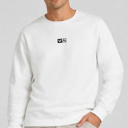 Moletom RVCA Careca VA WT26 Masculino - Branco | Netshoes