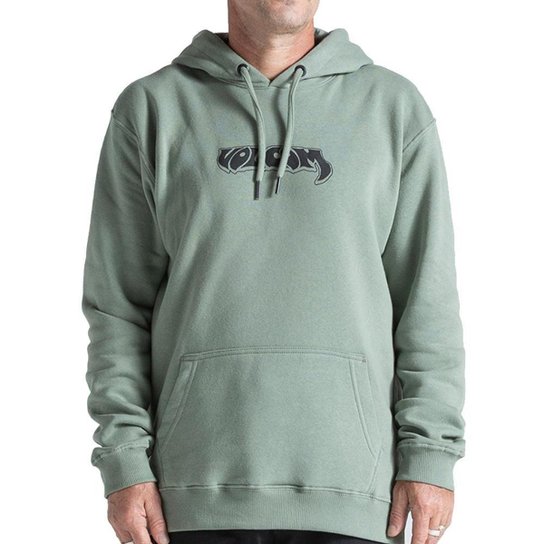 Moletom Volcom Canguru Gothstone WT26 - Verde | Netshoes