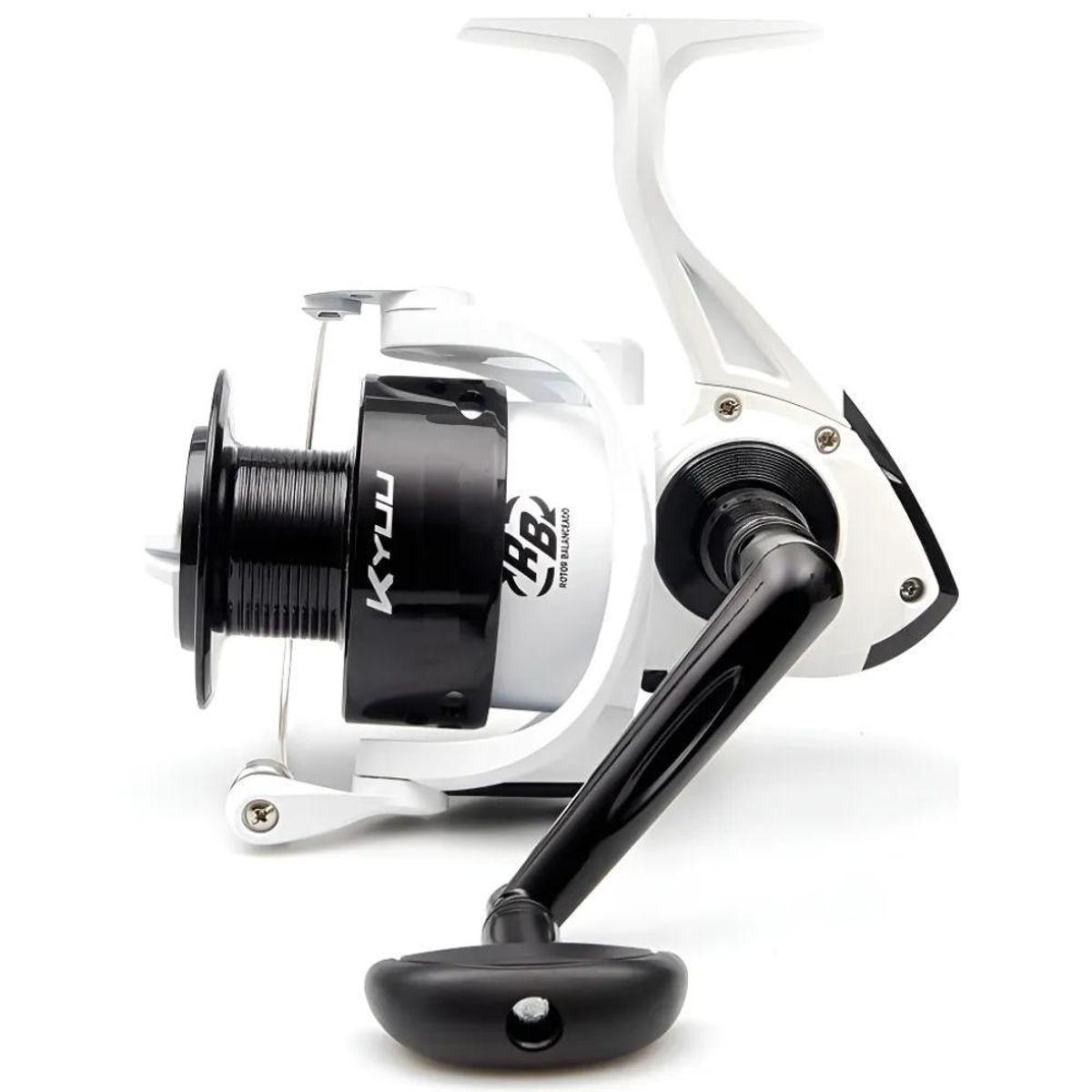 Molinete Maruri Kyuu Salt 8000 Drag 24kg - Branco | Netshoes