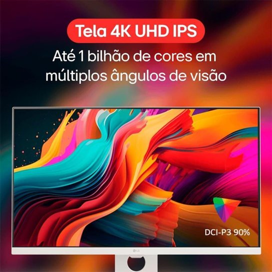 Monitor Smart LG MyView 27", 4K, IPS, WebOs, ThinQ, Som Integrado ...