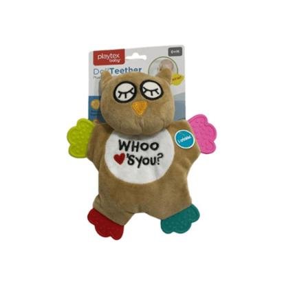 Mordedor Coruja Playtex Baby Doll Teether 0+ - Amadeirado | Netshoes