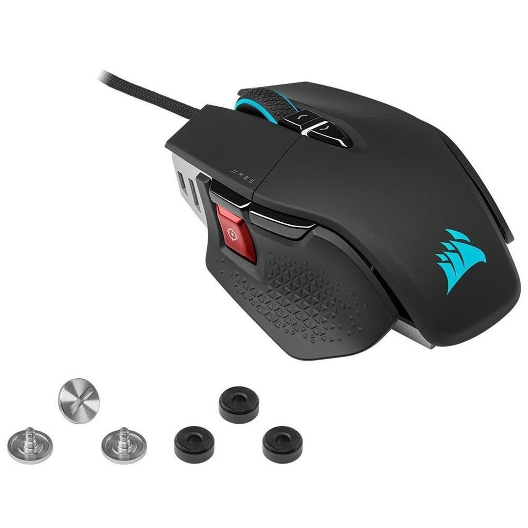 Mouse Gamer Corsair M65 Ultra, RGB LED, 26000 DPI, 8 Botões, Optical ...