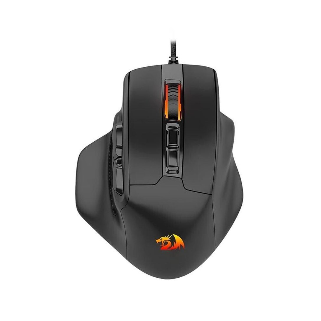 Mouse Gamer Redragon Bullseye, RGB, 12400 DPI, Sensor Óptico PAW3327, 7 ...