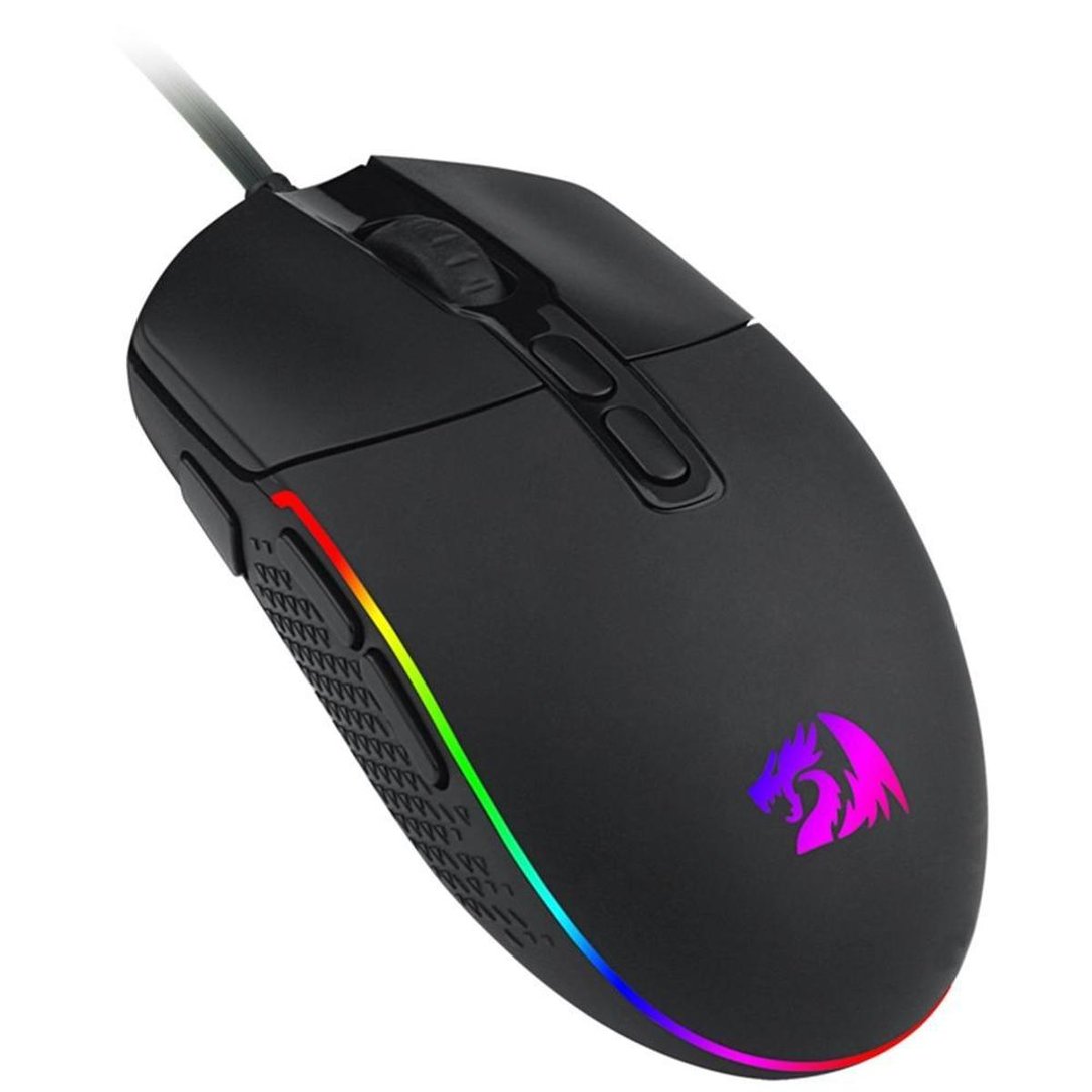 Mouse Gamer Redragon Invader M719, RGB, 7 Botões, 10000DPI - RGB M719 ...