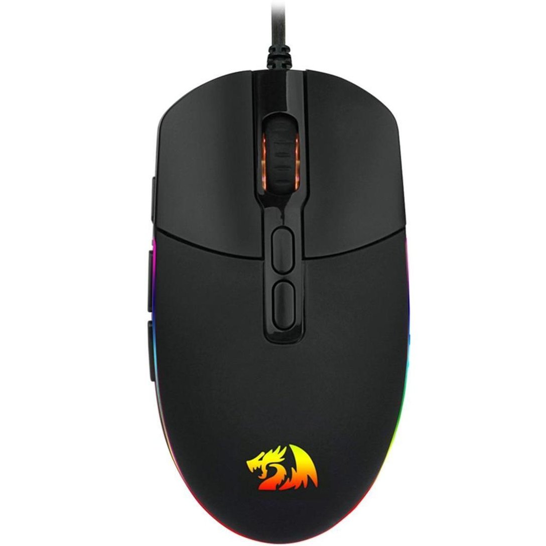 Mouse Gamer Redragon Invader M719, RGB, 7 Botões, 10000DPI - RGB M719 ...