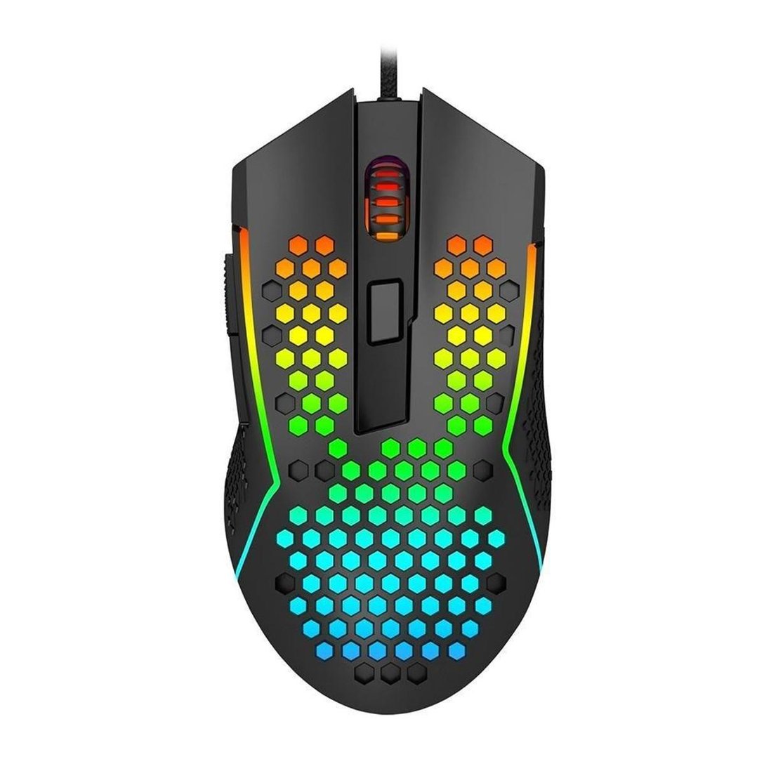 Mouse Gamer Redragon Reaping, Chroma Mk2, RGB, 12400DPI, Optical Switch ...