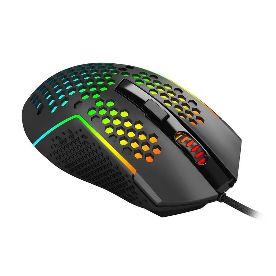 Mouse Gamer Redragon Reaping, Chroma Mk2, RGB, 12400DPI, Optical Switch ...