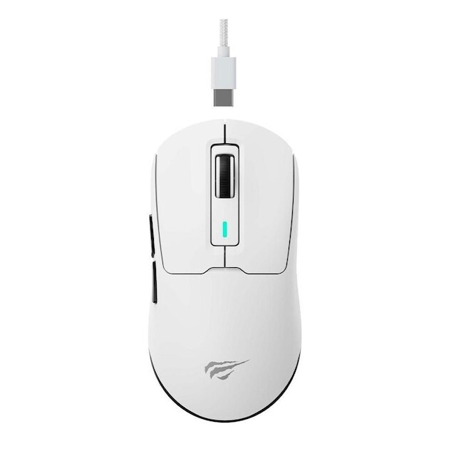 Mouse Gamer Sem Fio Havit MS969SE White, 8000 DPI, 6 Botões, Wireless ...