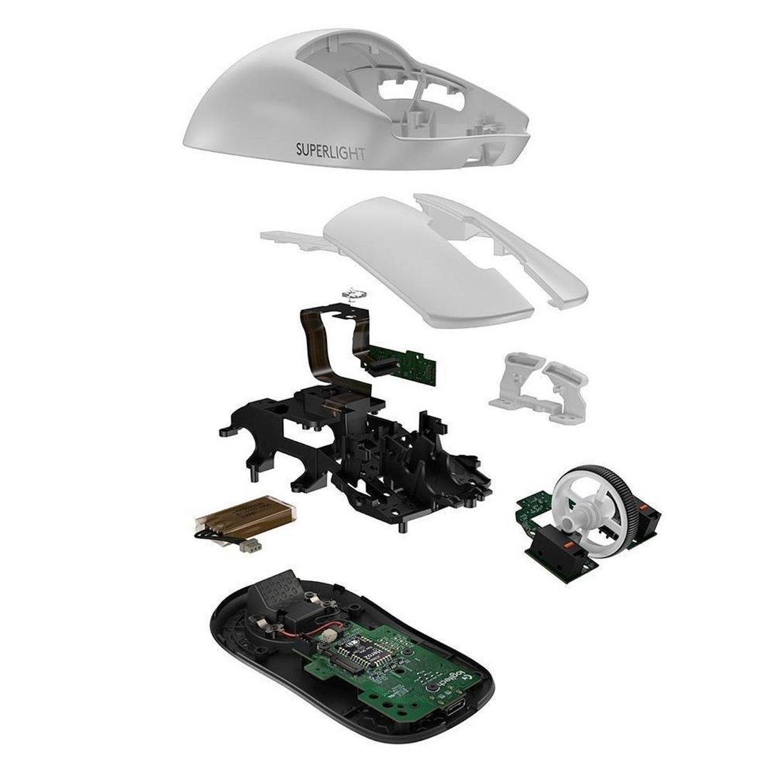 Mouse Gamer Sem Fio Logitech G Pro X Superlight 2 com Lightspeed, 32000 ...