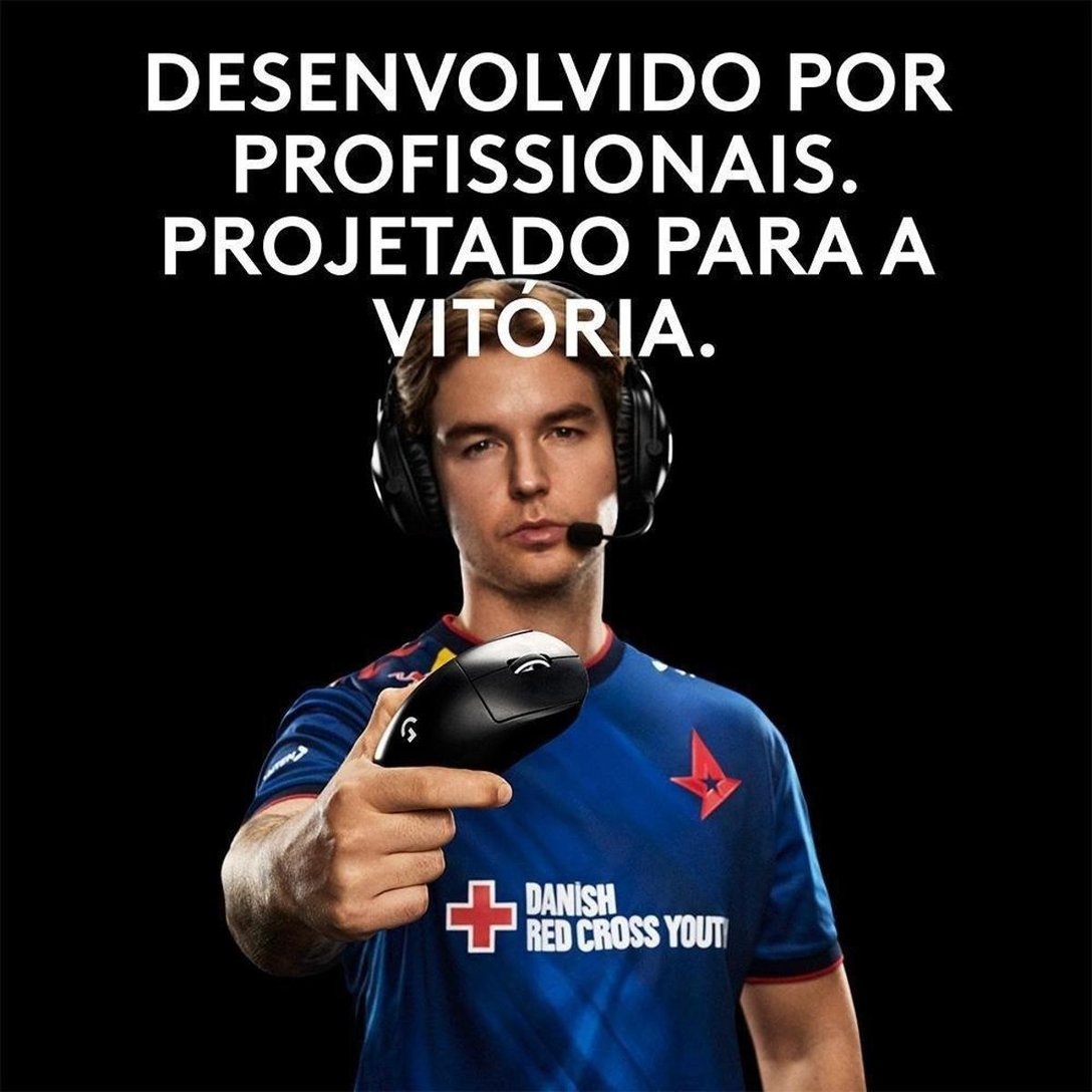 Mouse Gamer Sem Fio Logitech G Pro X Superlight 2 DEX, Lightspeed, 44. ...