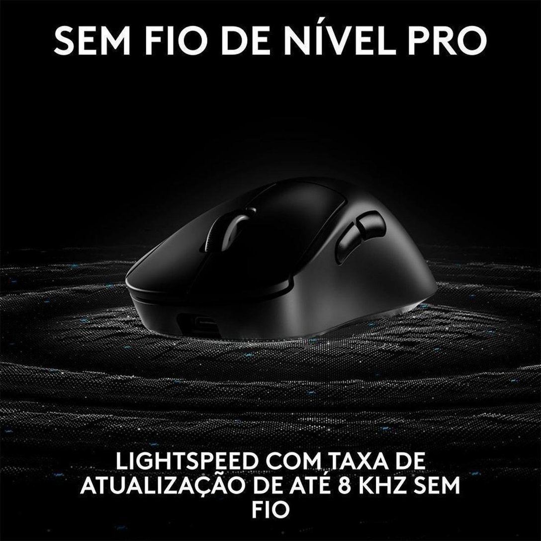 Mouse Gamer Sem Fio Logitech G Pro X Superlight 2 DEX, Lightspeed, 44. ...