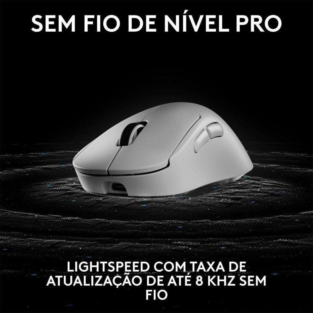 Mouse Gamer Sem Fio Logitech G Pro X Superlight 2 DEX, Lightspeed, 44. ...
