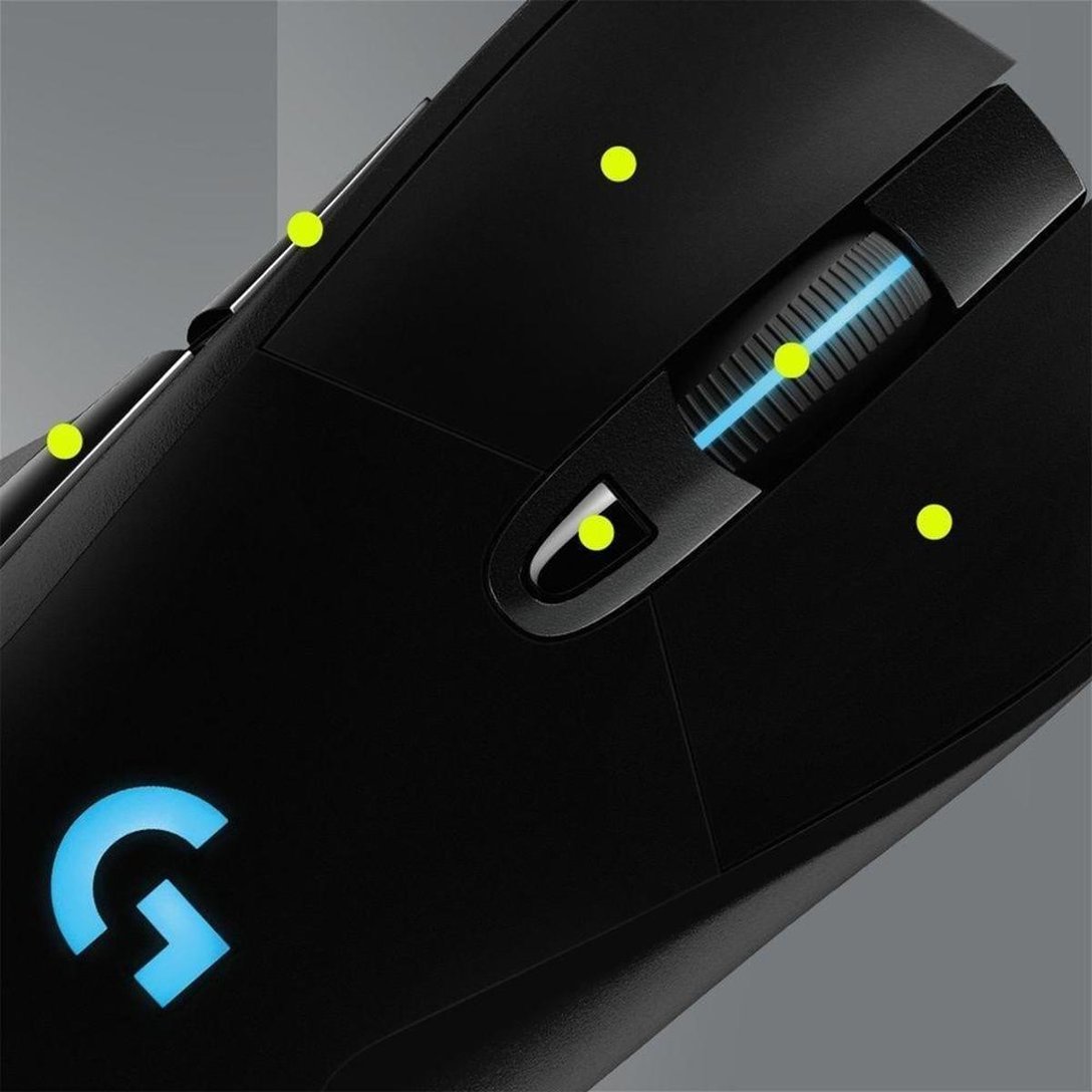 Mouse Gamer Sem Fio Logitech G703 LIGHTSPEED RGB LIGHTSYNC, 6 Botões ...
