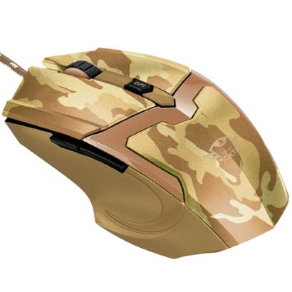 Mouse Gamer Trust GXT 101D Gav Desert Camo - 4800dpi - 6 Botões - 22794 ...