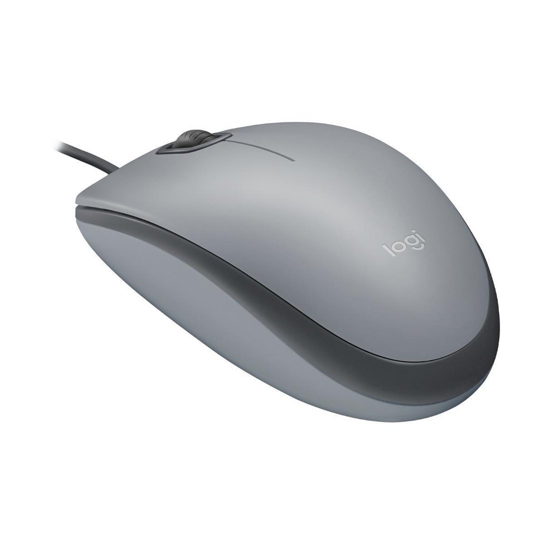 Mouse Logitech M110 Silent - USB - 1000dpi - Cinza - 910-005494 - Cinza ...