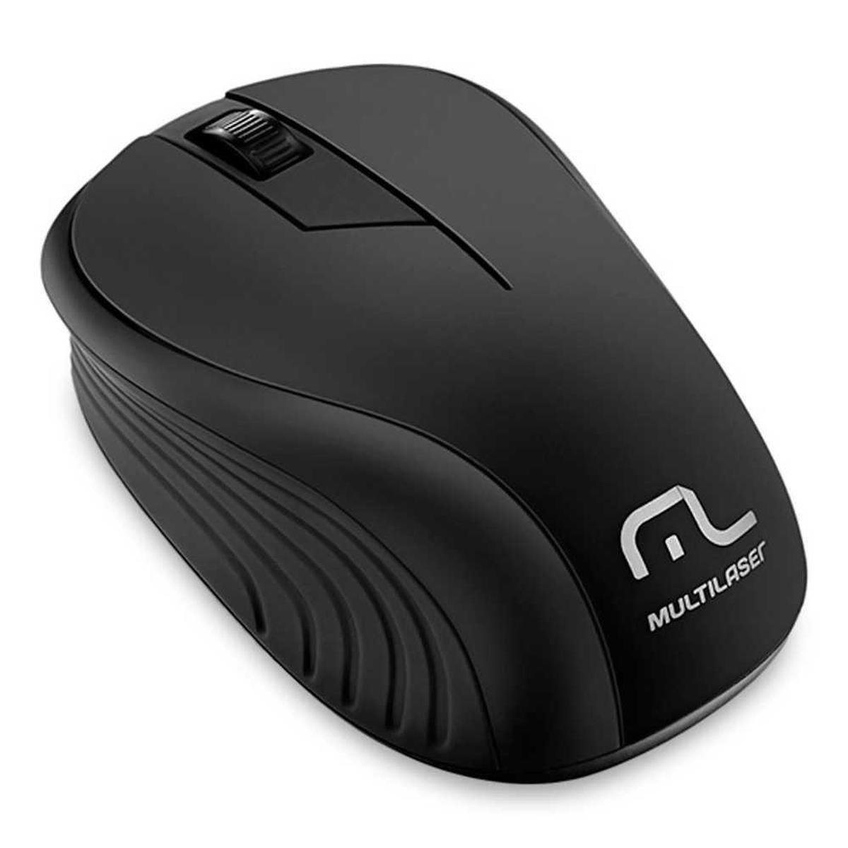 Mouse Multilaser Sem Fio 2.4Ghz Usb - Mo212 | Netshoes