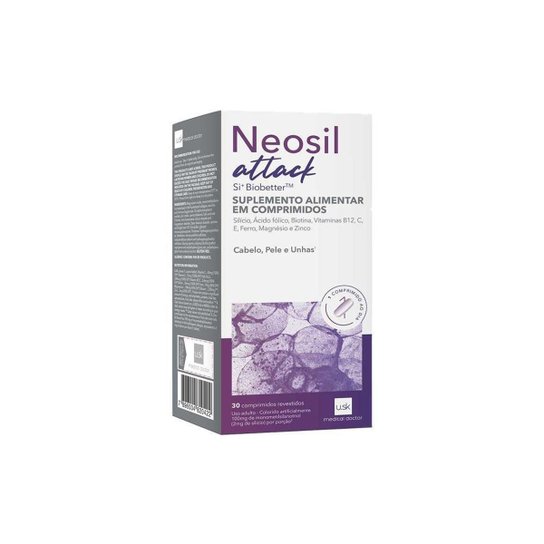 Neosil Attack Suplemento Capilar em Comprimidos 30 Comprimidos ...