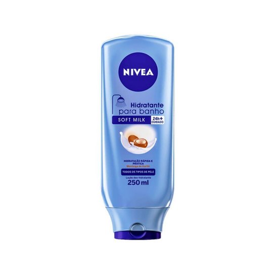 Nivea Soft Milk Creme Corporal Hidratante para Banho com Manteiga de ...