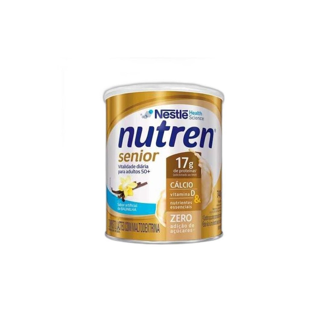 Nutren Senior Sabor Baunilha 740g - Branco | Netshoes