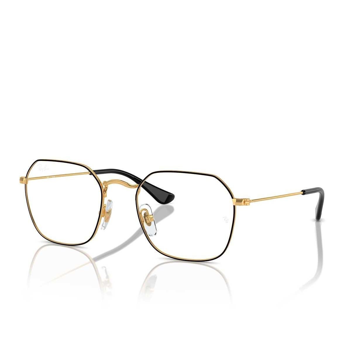 Óculos de Grau Infantil Ray Ban Black on Gold RY9594V 4086-47 - Preto ...