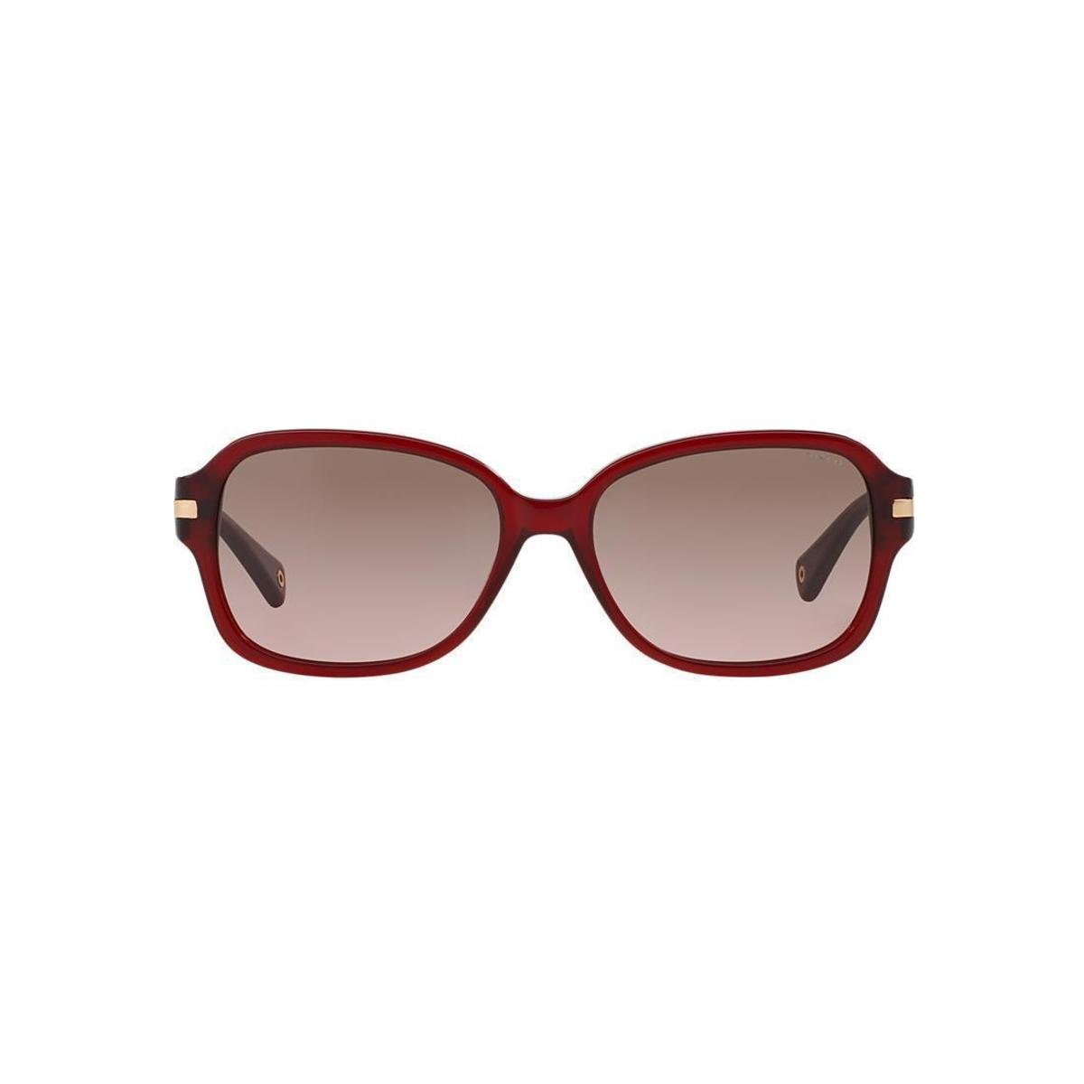 Óculos de Sol Coach HC8105 Amber - Vinho | Netshoes